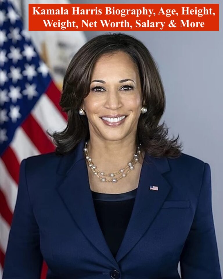 Kamala Harris Biography 2026 Age, Height, Weight, Net Worth, Salary ...