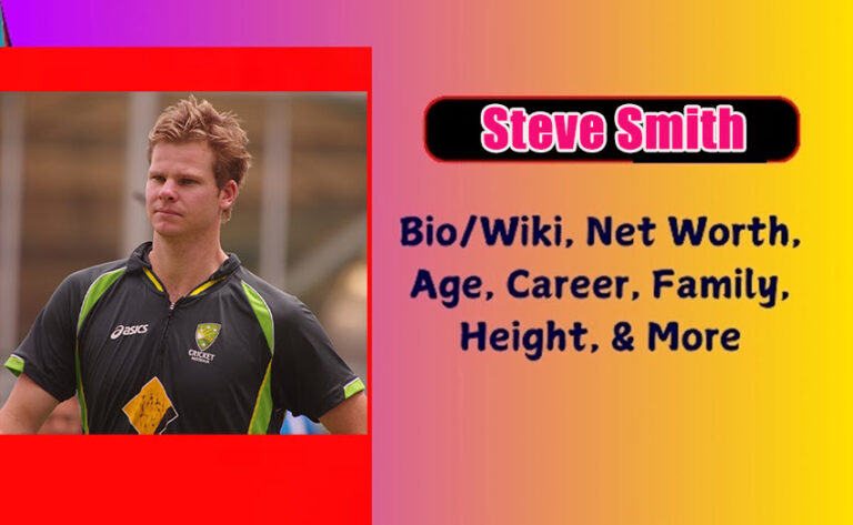 Steve Smith Biography 2026 Age, Height, Weight, Net Worth, Salary, Born ...