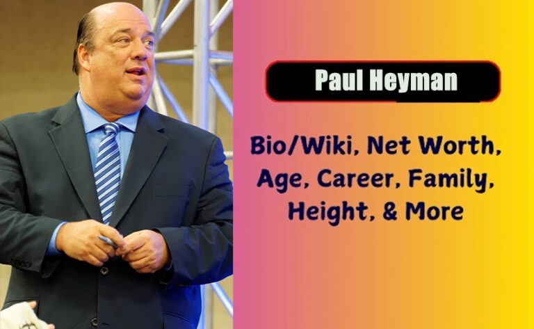 Paul Heyman Biography 2026 Age, Height, Weight, Net Worth, Salary, Born ...