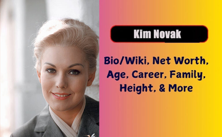 Kim Novak Biography 2026 Age, Height, Weight, Net Worth, Salary, Born ...