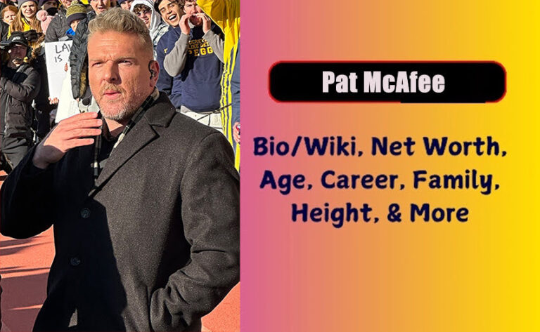 Pat McAfee Biography 2025 Age, Height, Weight, Net Worth, Salary, Born, Parents and More ...