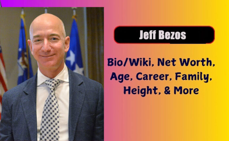 Jeff Bezos Biography 2026 Age, Height, Weight, Net Worth, Salary, Born ...