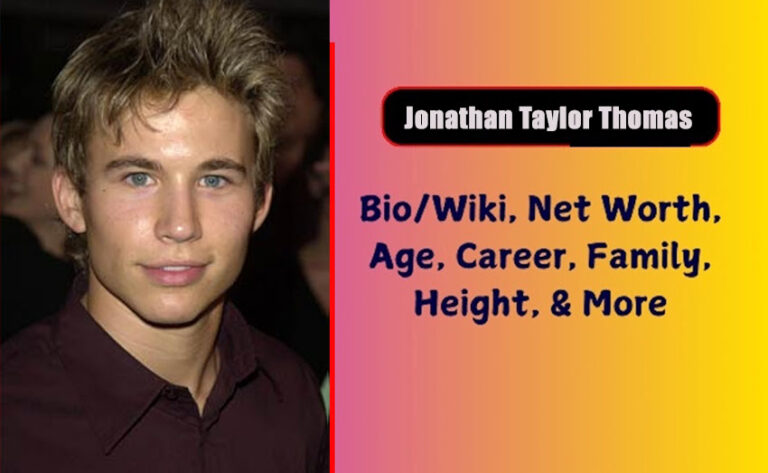 Jonathan Taylor Thomas Biography 2026 Age, Height, Weight, Net Worth ...