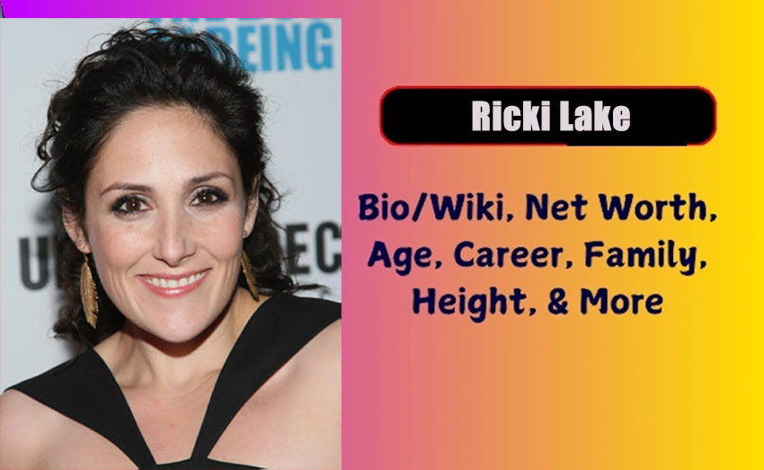 Ricki Lake Biography 2025 Age, Height, Weight, Net Worth, Salary, Born, Parents and More ...