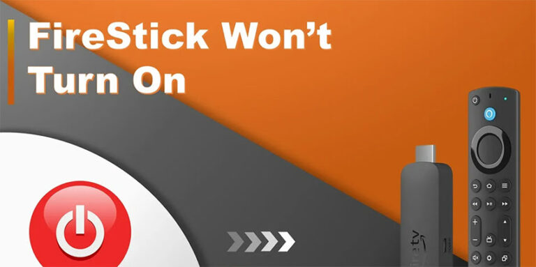 FireStick Won’t Turn On Easy Solutions 2026 Step By Step Complete Guide ...